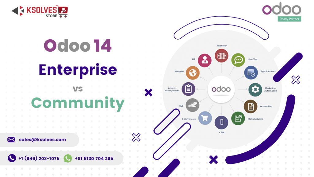 Odoo 14 Enterprise Vs Community Edition : A Detailed Comparision