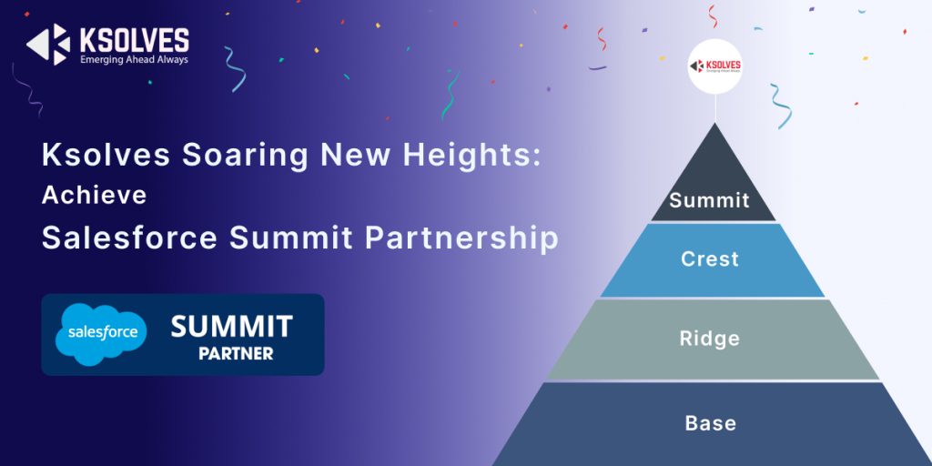 Ksolves Achieves Salesforce Summit Platinum Partner Status