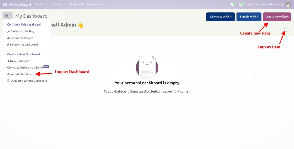 Create Dynamic Dashboards with Odoo Dashboard Ninja
