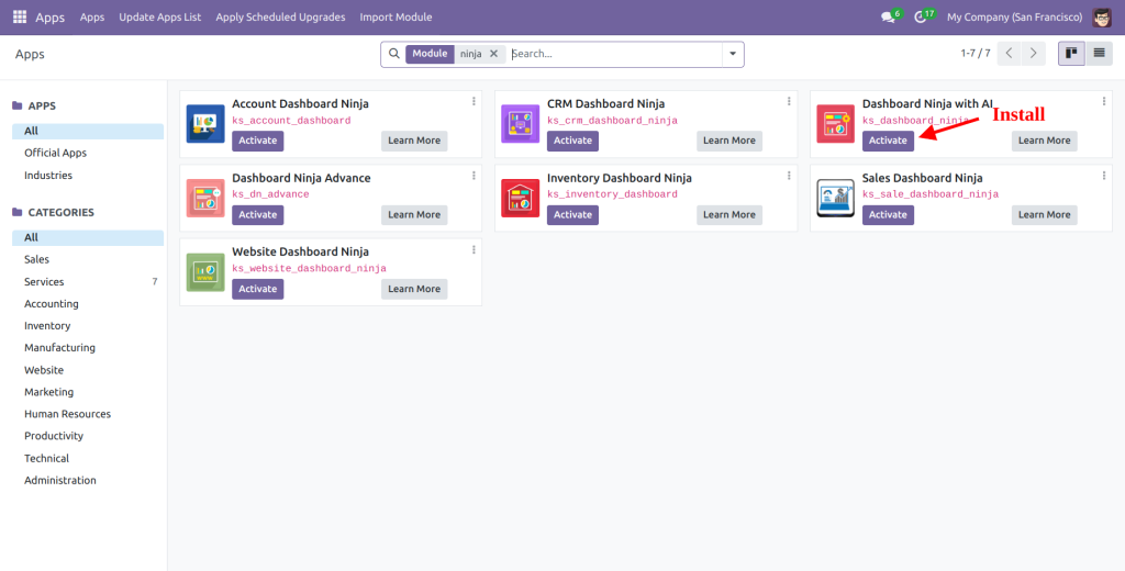 Create Dynamic Dashboards with Odoo Dashboard Ninja