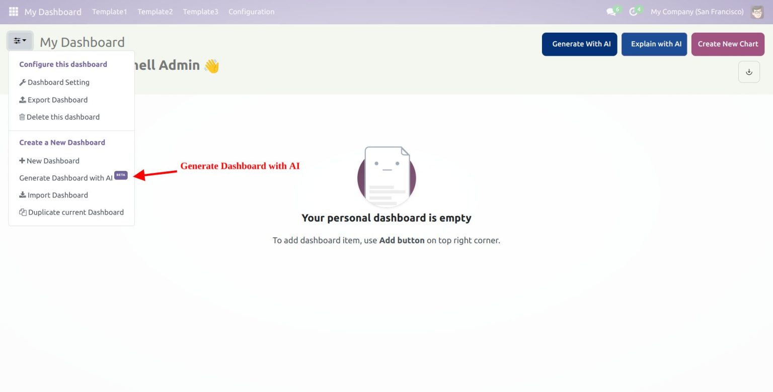 Create Dynamic Dashboards with Odoo Dashboard Ninja