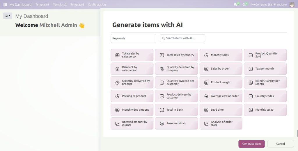 Create Dynamic Dashboards with Odoo Dashboard Ninja