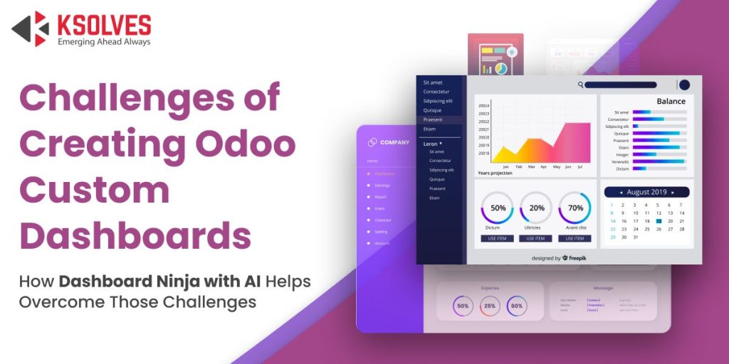 Top 7 Challenges of Creating an Odoo Custom Dashboard