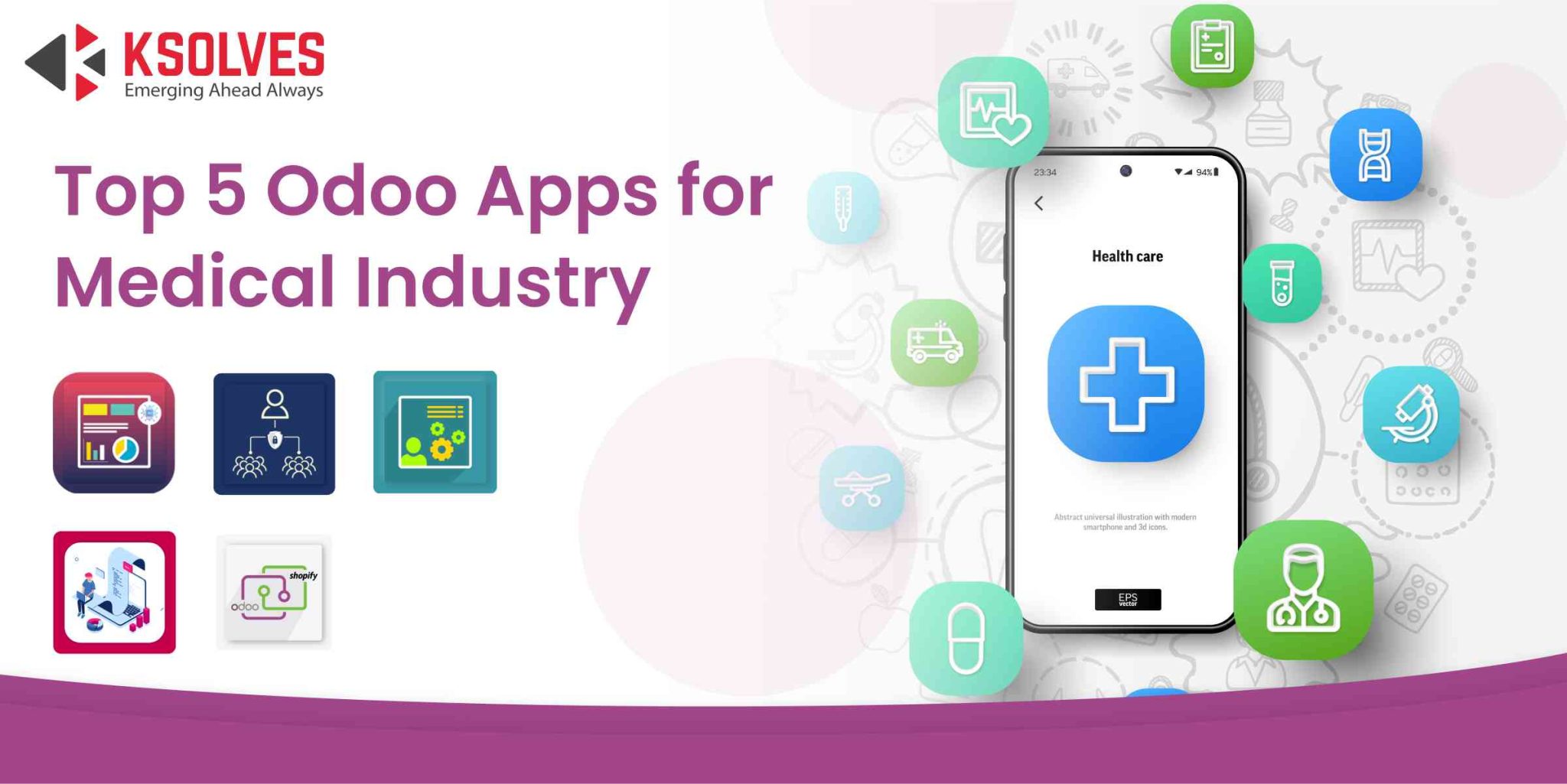 Top 5 Odoo Apps for Healthcare Industry