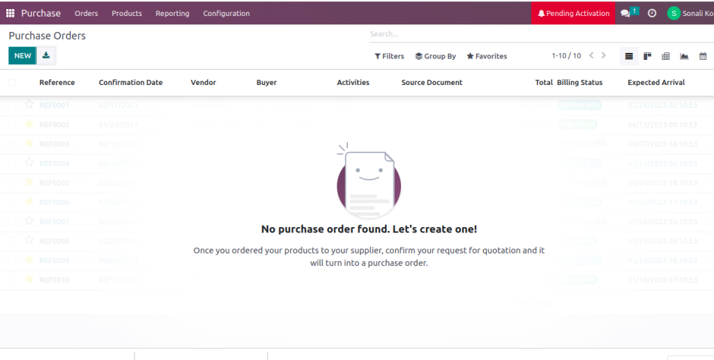 Efficient Purchase Management with Odoo 16