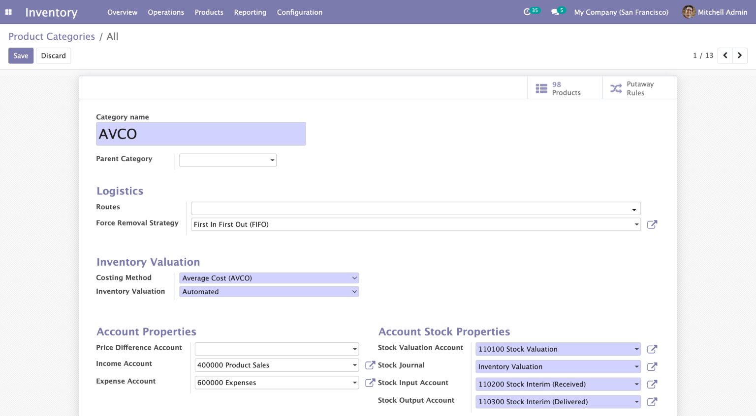 How to configure landed costs in Odoo for the shipping industry