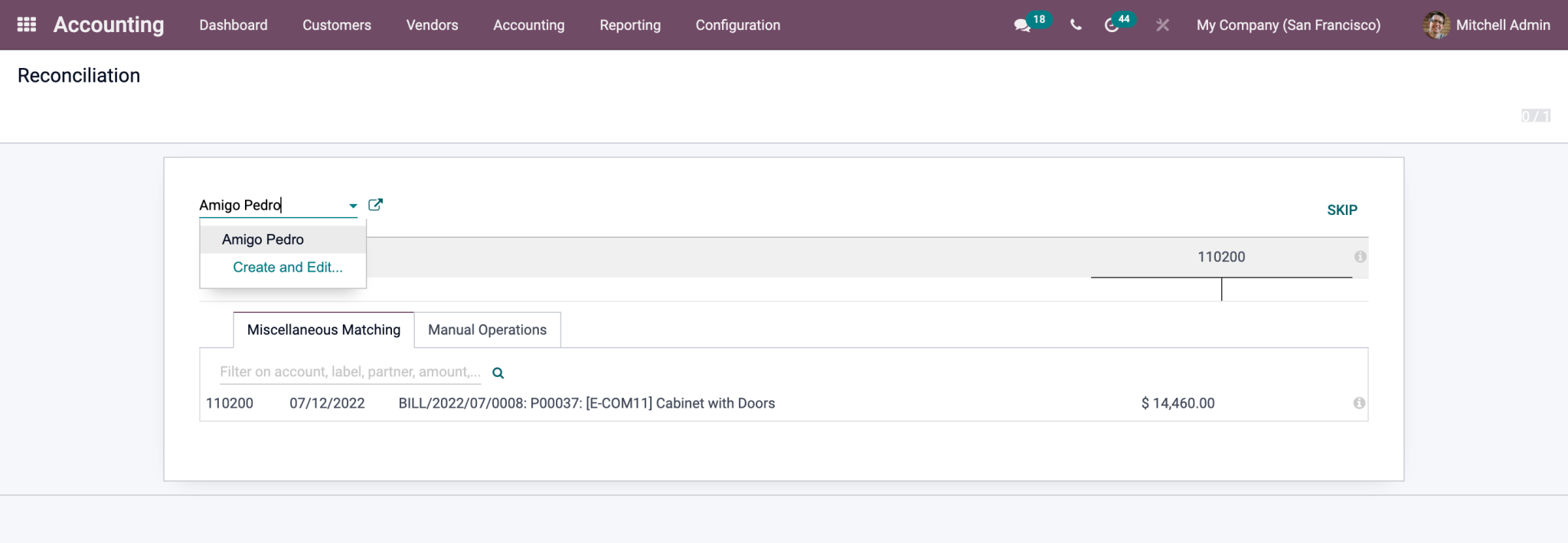 Manage Bank Business with Odoo Accounting Module