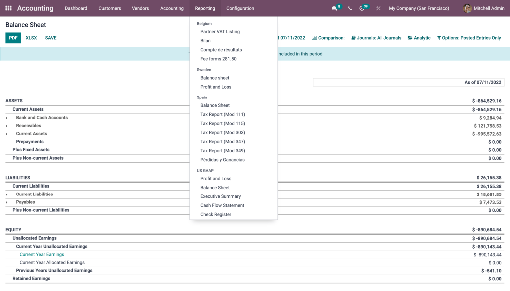 Manage Bank Business with Odoo Accounting Module