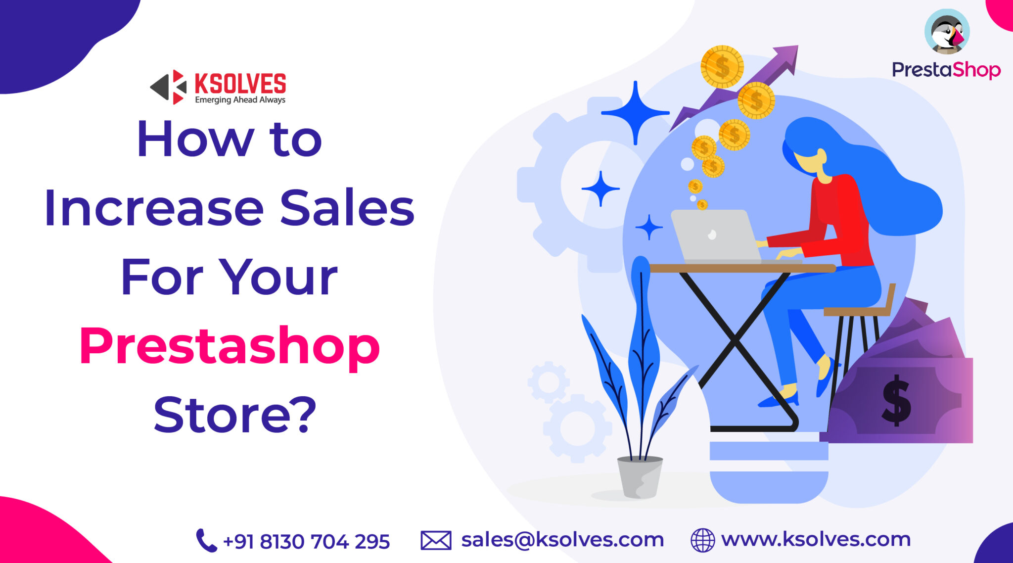 How to Increase Sales for your Prestashop store? | Ksolves