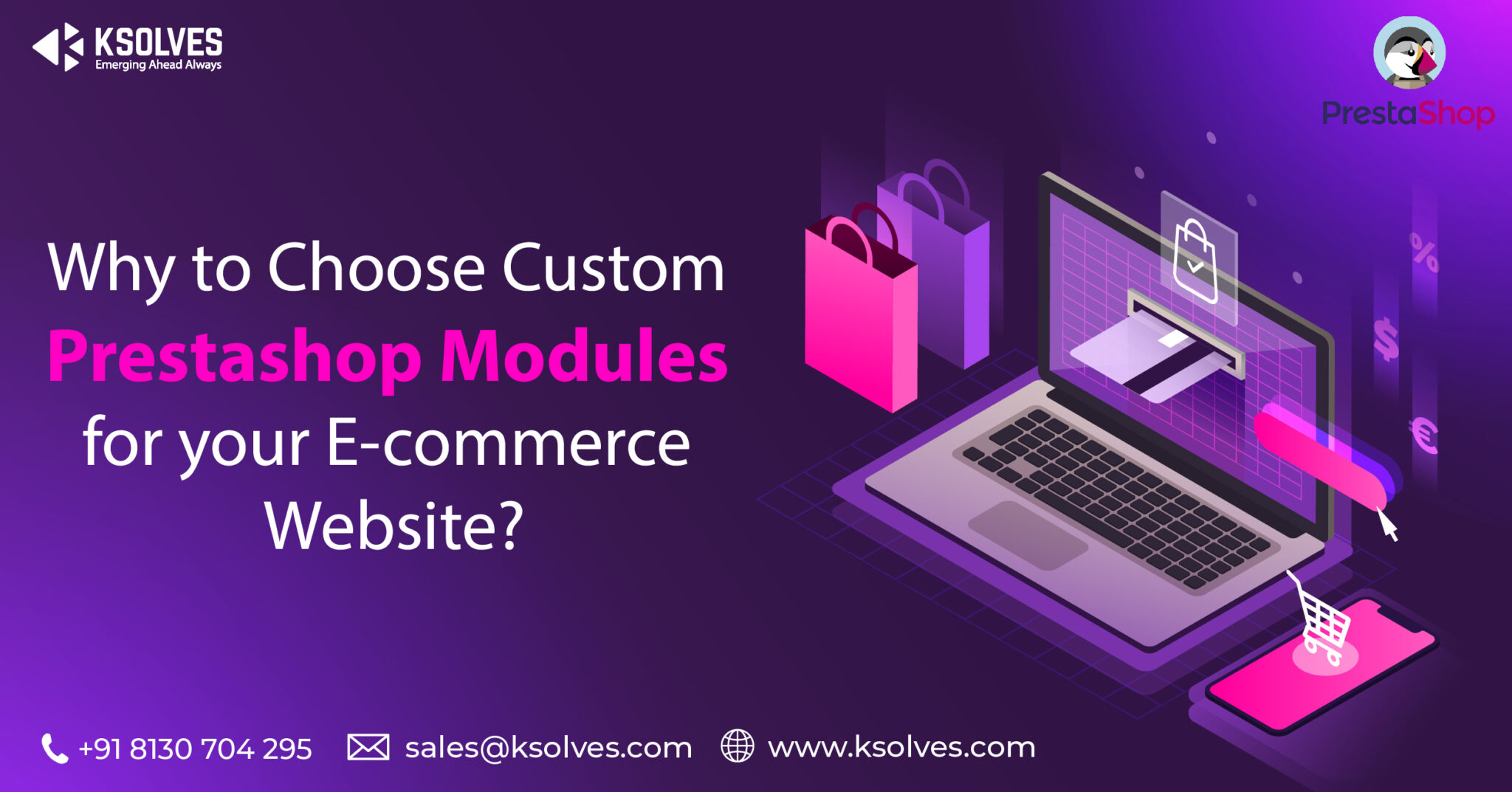Why Choose Custom Prestashop Modules for your eCommerce Website?