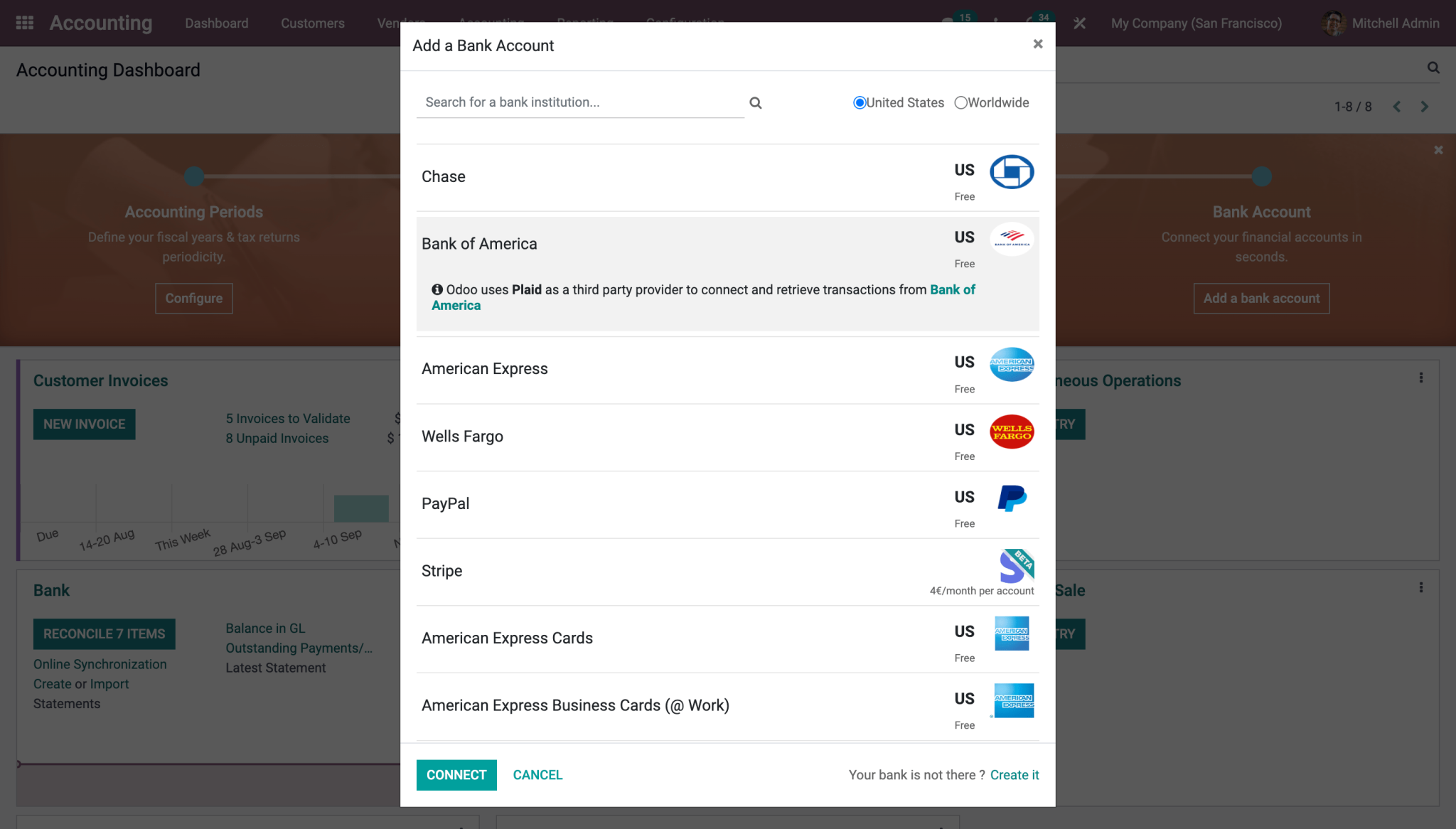 Manage Bank Business with Odoo Accounting Module
